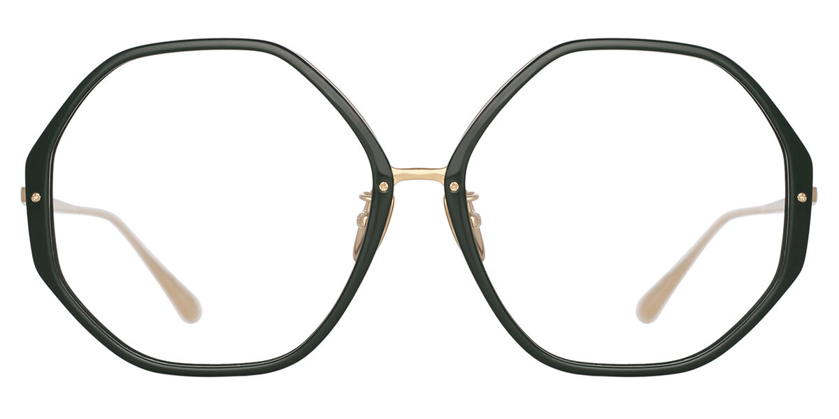 Linda Farrow ALONA LFL901 C19 Eyeglasses in Tobacco Brown Two-Tone | SmartBuyGlasses USA