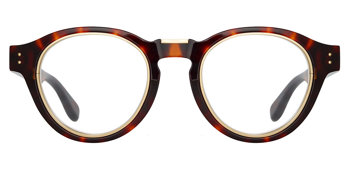 Linda Farrow MORRIS LFL1381A Asian Fit C2 Eyeglasses in Dark Tortoise ...