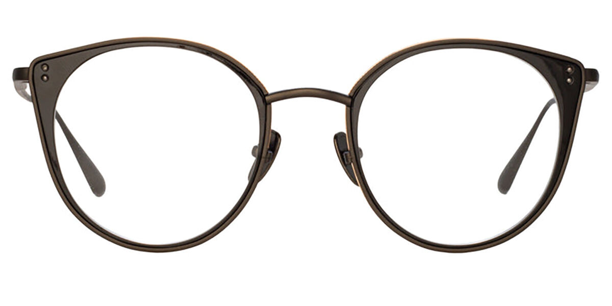 Linda Farrow NEUSA LFL1420 C2 Glasses Matte Brown | VisionDirect Australia