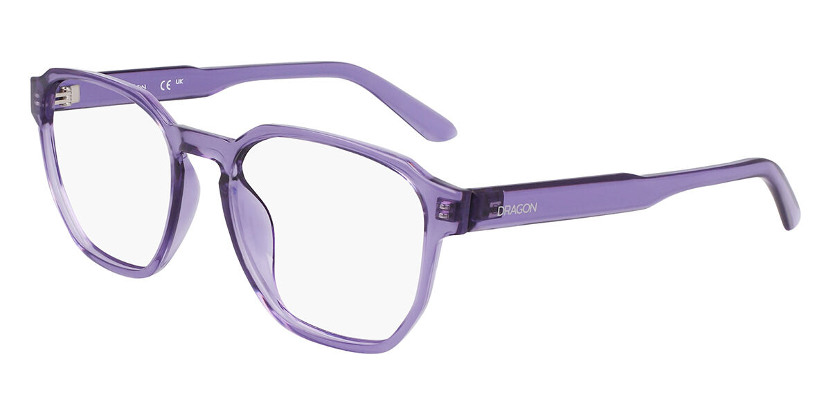 Dragon DR9012 554 Eyeglasses in Shiny Transparent Periwinkle ...