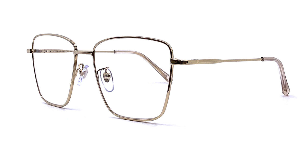 Retrosuperfuture NUMERO 98 62T Glasses Gold | VisionDirect Australia