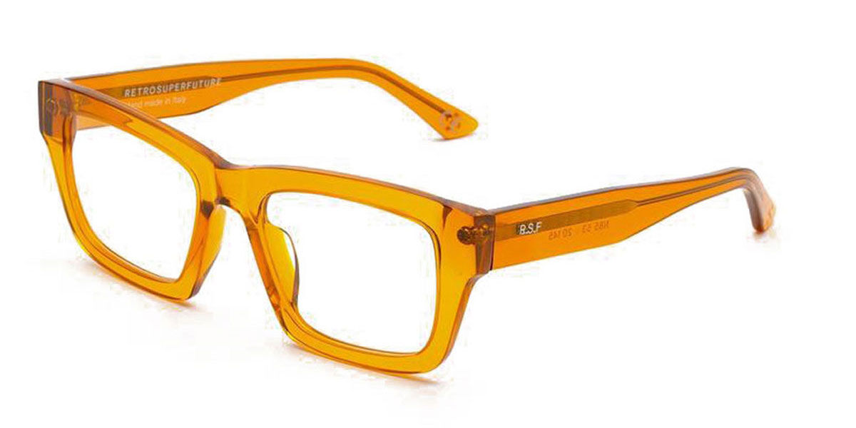 Retrosuperfuture NUMERO 108 BLACK N85 Brille Transparent Orange ...