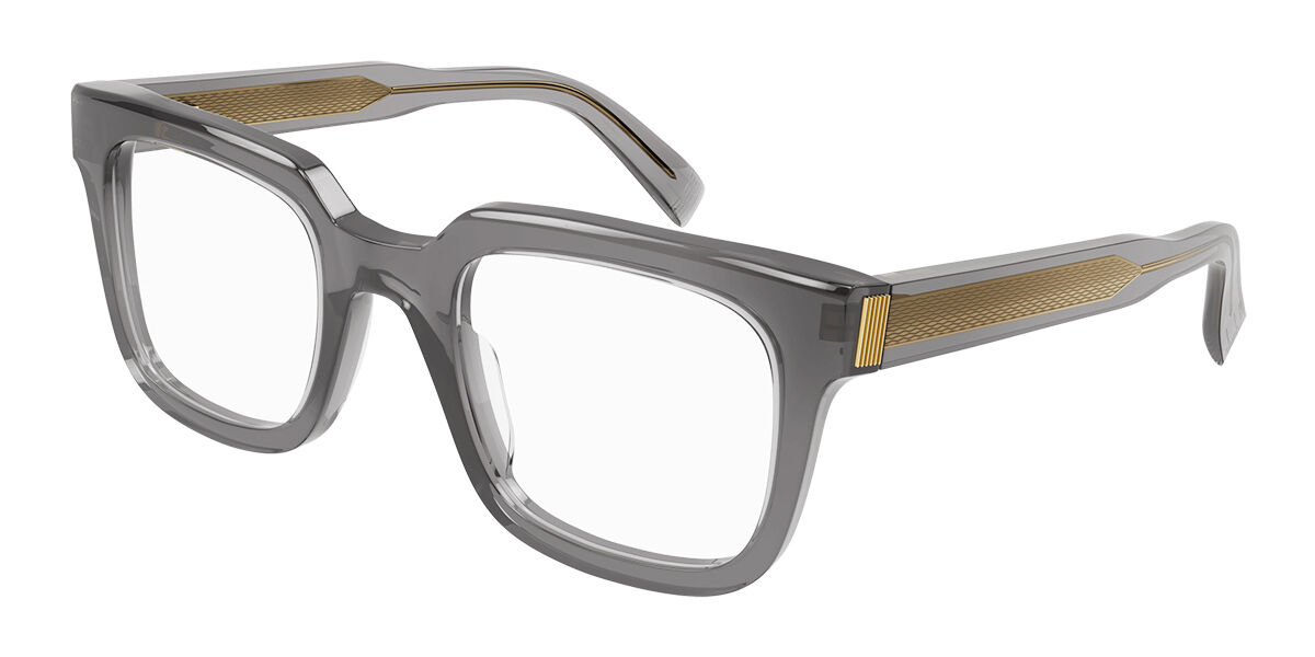 Dunhill DU0032O 007 Eyeglasses in Transparent Grey | SmartBuyGlasses USA