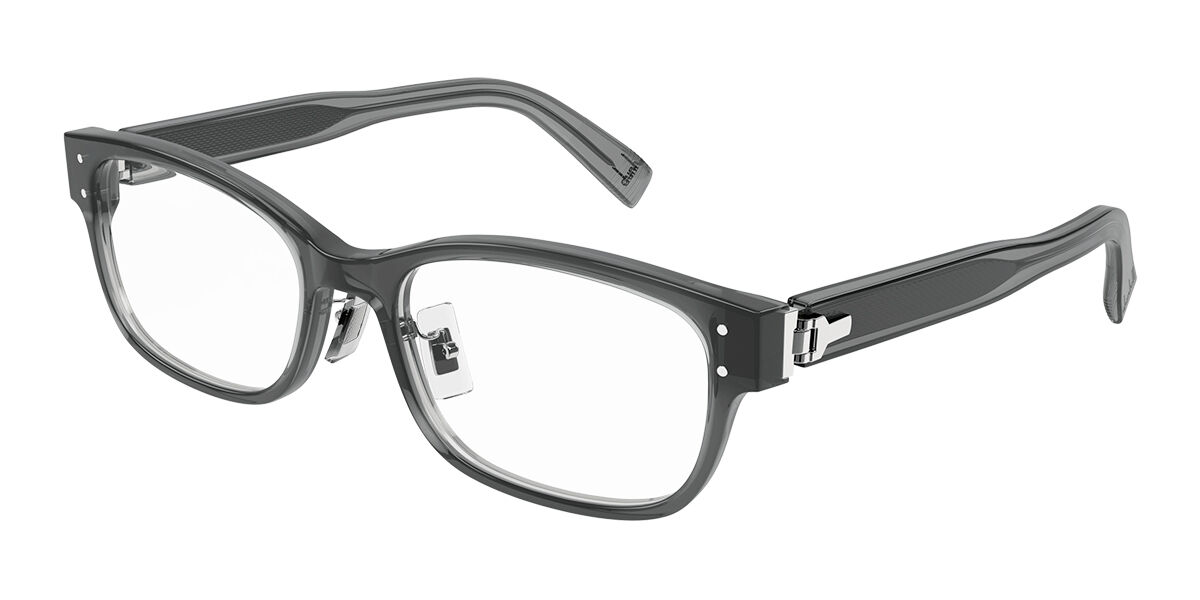Dunhill DU0047OA Asian Fit 007 Eyeglasses in Transparent Grey ...