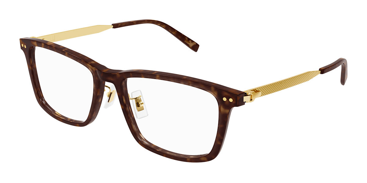 Dunhill DU0073OA Asian Fit 007 Glasses Dark Tortoise | VisionDirect ...