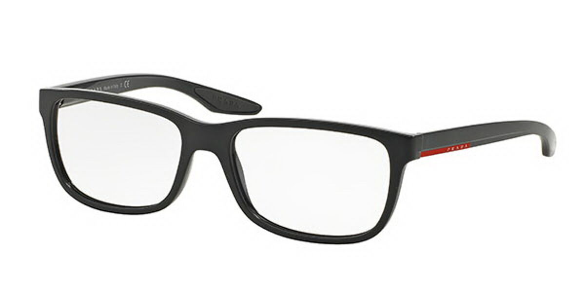 Prada Linea Rossa PS02GV UB81O1 Eyeglasses in Grey | SmartBuyGlasses USA