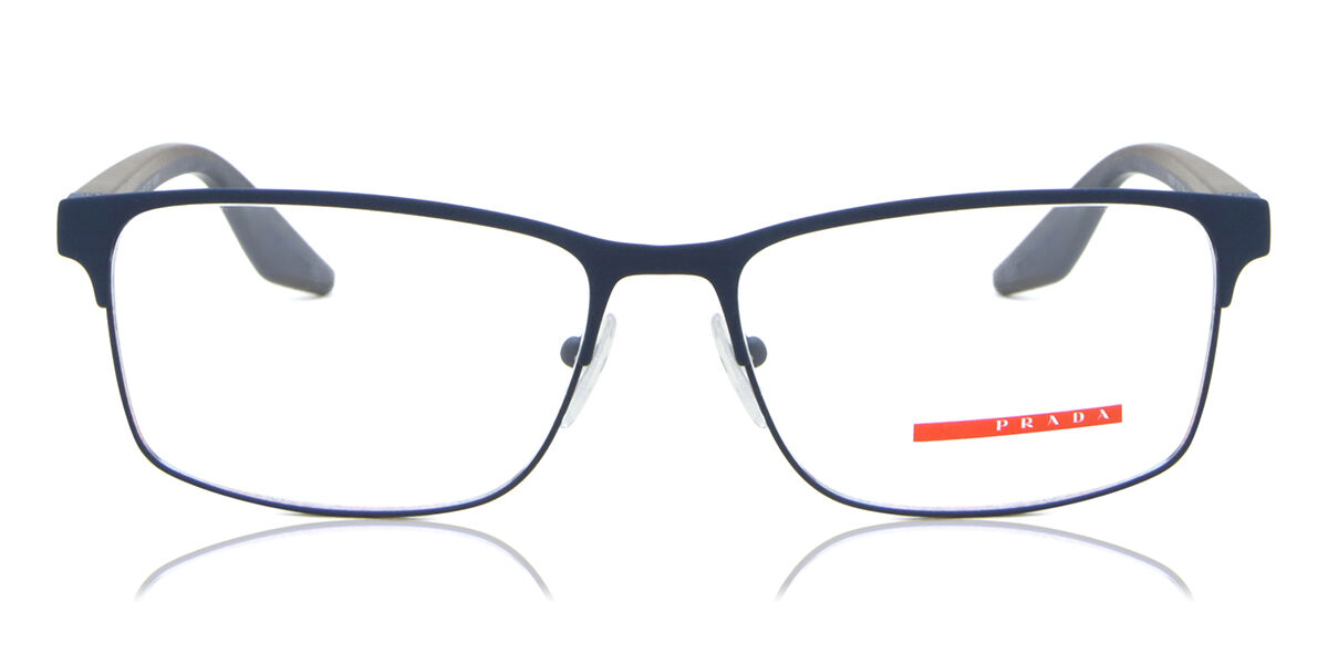 Prada Linea Rossa PS50PV TFY1O1 Glasses Matte Blue | SmartBuyGlasses Canada