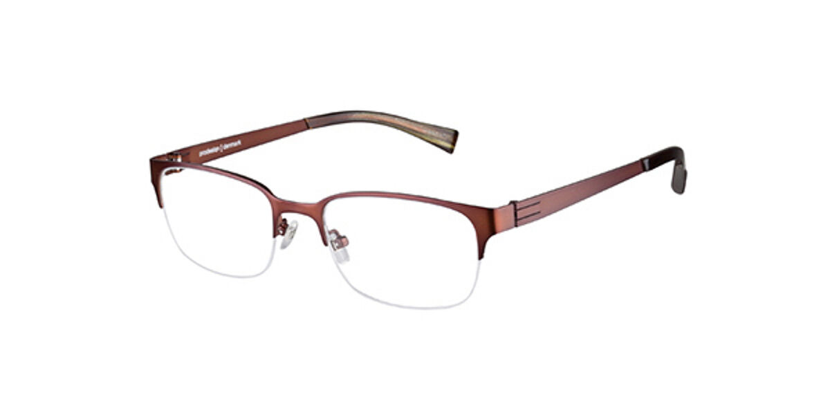 Prodesign 1249 Essential 5031 Glasses Brown | VisionDirect Australia