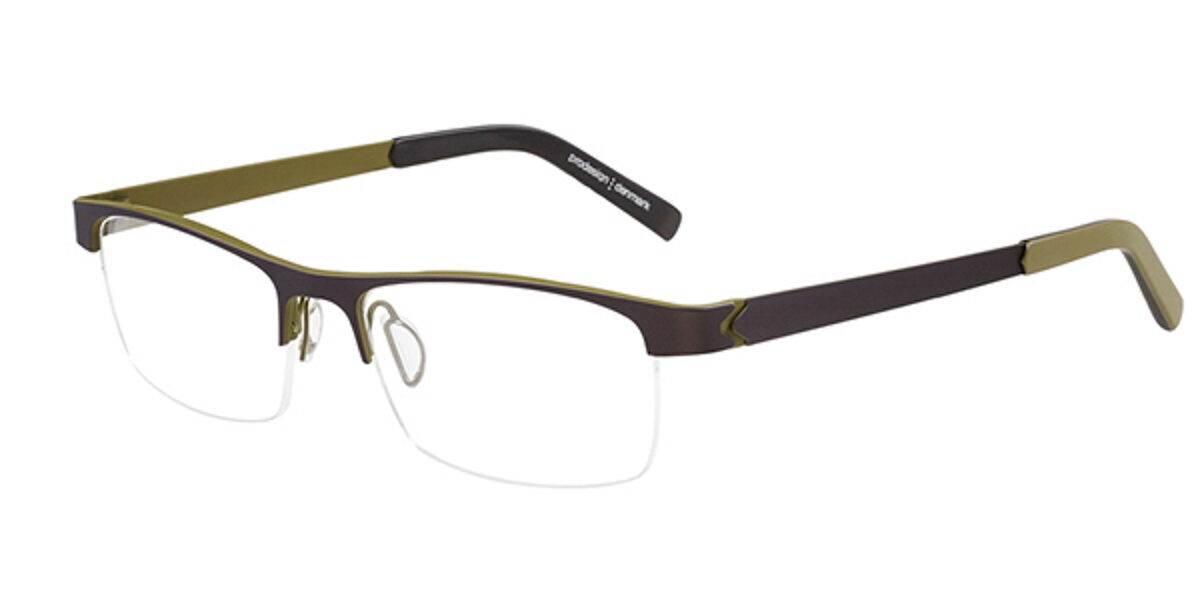 Prodesign Essential 3106 5031 Eyeglasses in Brown | SmartBuyGlasses USA