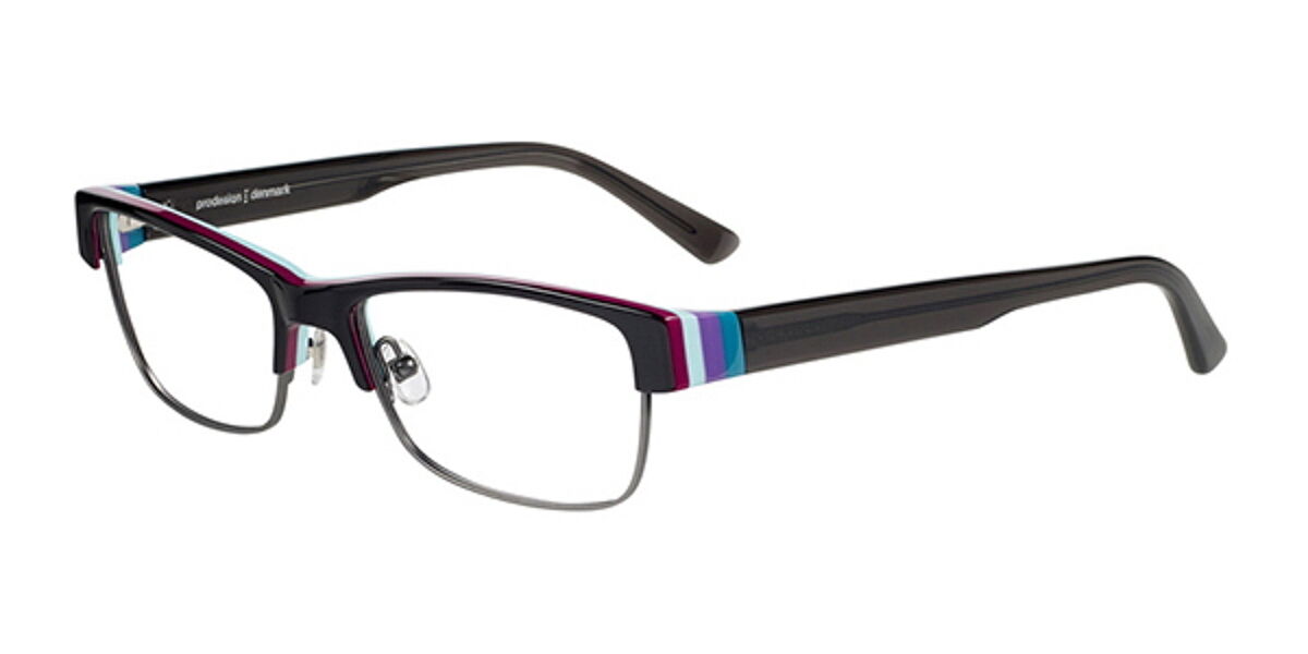 Prodesign 4701 Fourth Dimension 6622 Eyeglasses in Black ...