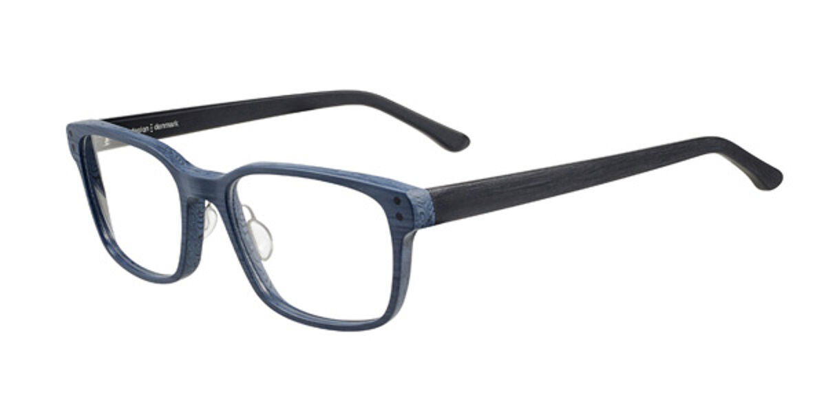 Prodesign 4722 Fourth Dimension 9136 Glasses Blue | VisionDirect Australia
