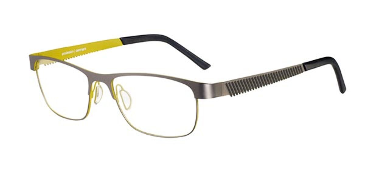 Prodesign 3114 Essential 6521 Eyeglasses in Grey | SmartBuyGlasses USA