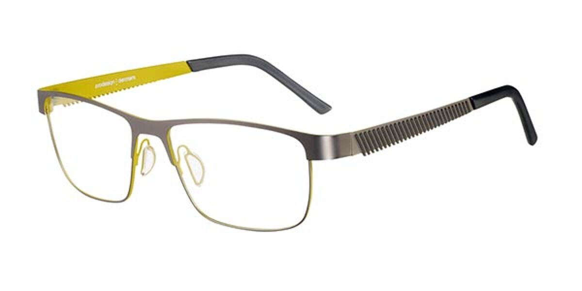 Prodesign 3115 Essential 6521 Eyeglasses in Grey | SmartBuyGlasses USA