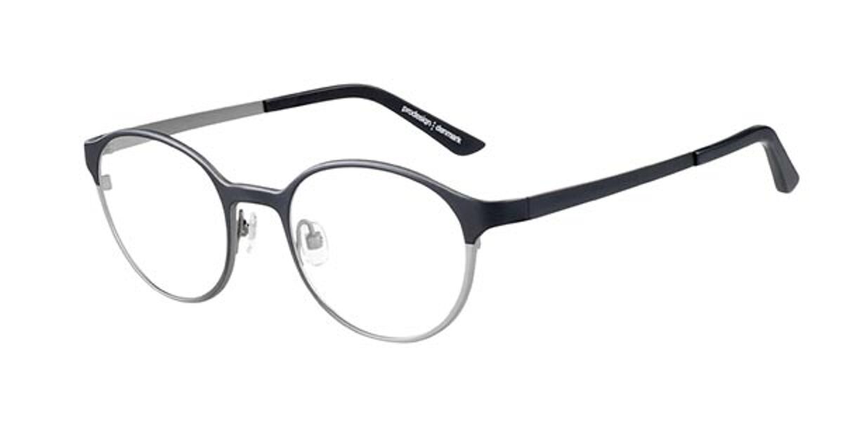 Prodesign 1411 Essential 6021 Eyeglasses in Grey | SmartBuyGlasses USA