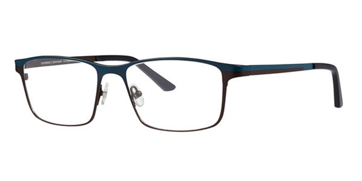 Prodesign 1421 9121 Eyeglasses in Blue | SmartBuyGlasses USA