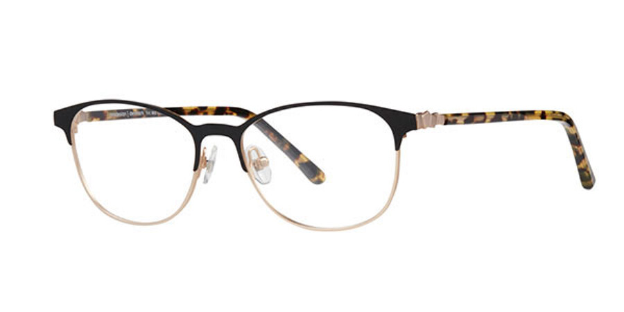 Prodesign 5166 6011 Oval Gold Eyeglasses | Vision Direct Australia