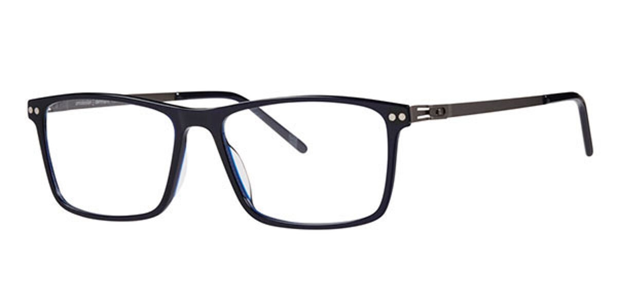 Prodesign 6615 9122 Glasses Blue | VisionDirect Australia