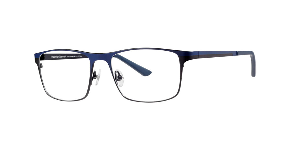 Prodesign Essential 1429 9021 Eyeglasses in Blue/Black ...