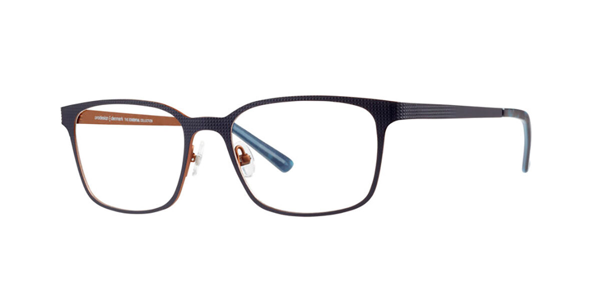 Prodesign 1430 9121 Glasses Matte Grey/Brown | VisionDirect Australia