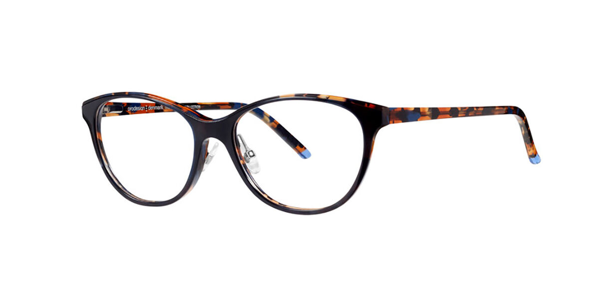 Prodesign Essential 3611 6122 Glasses Bluish Black | VisionDirect Australia