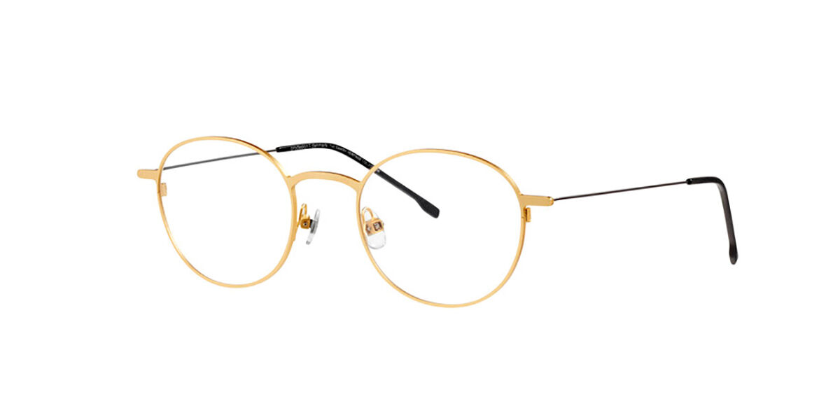 Prodesign Fourth Dimension Dimension 2021 Glasses Gold | VisionDirect ...