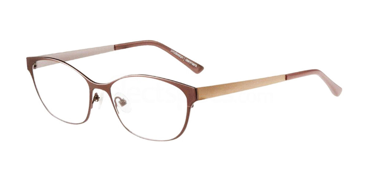 Prodesign 3131 5031 Glasses Matte Dark Brown | VisionDirect Australia