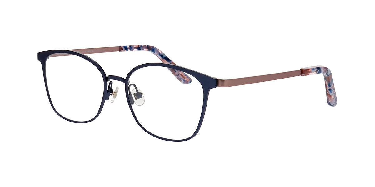 Prodesign Bow 2 3421 Square Blue Eyeglasses | SmartBuyGlasses ID