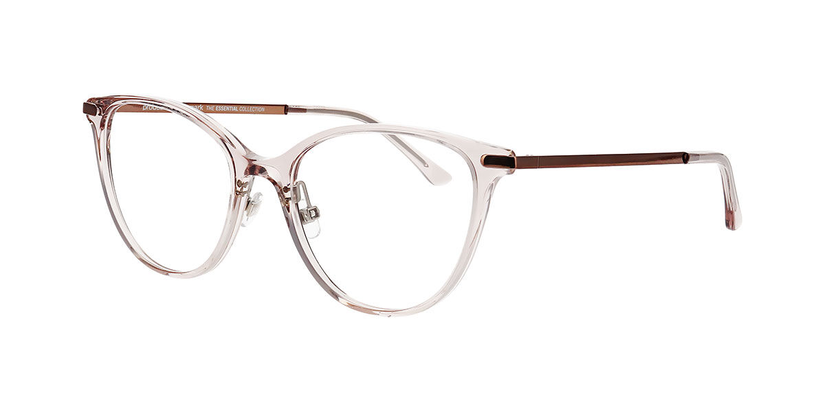 Prodesign Catch 3 4215 Oval Transparent Light Pink Eyeglasses | Vision ...