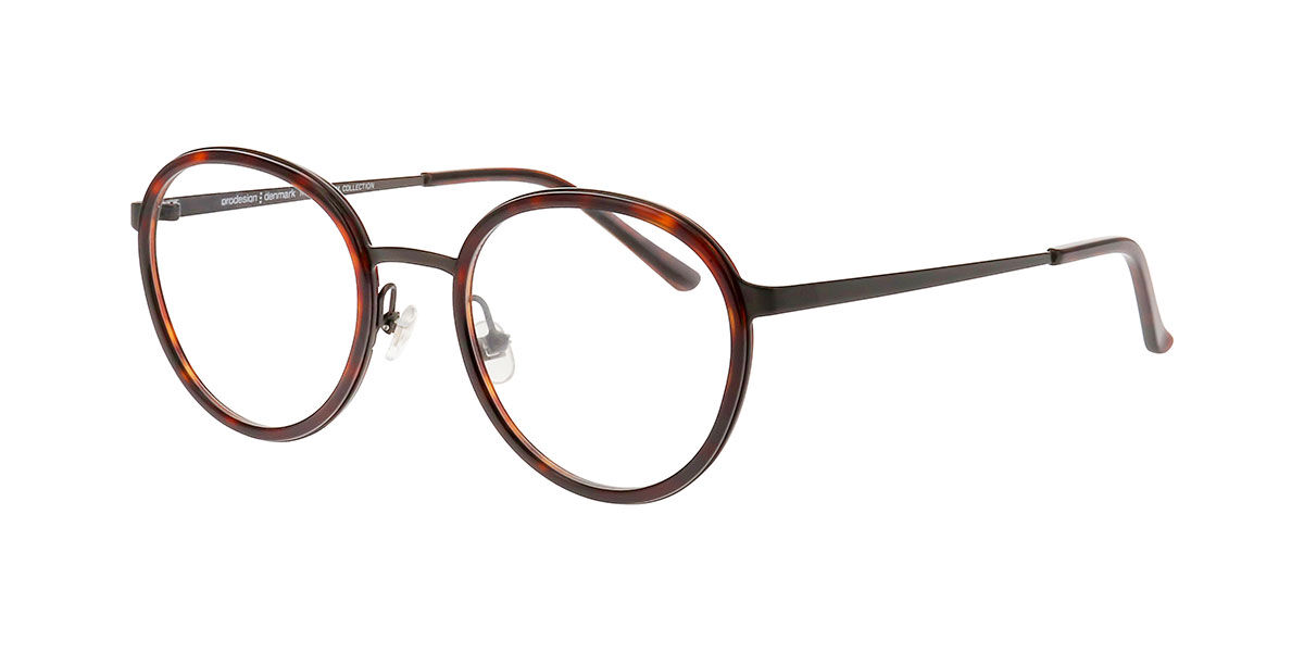 Prodesign Dual 1 5522 Oval Shiny Tortoise Frame Eyeglasses ...