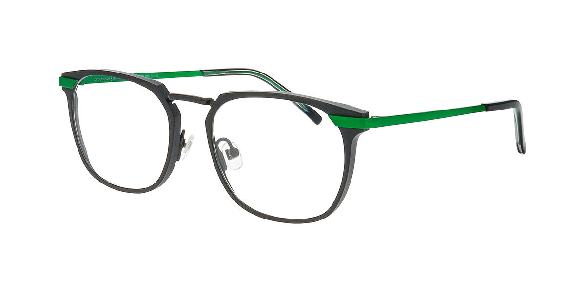 Prodesign Force 2 6931 Oval Matte Grey Frame Eyeglasses ...