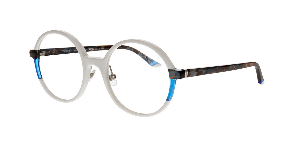 Prodesign Glow 4 1212 Oval White Eyeglasses | Vision Direct Australia