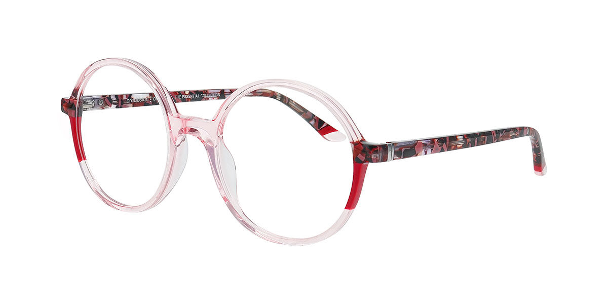 Prodesign Glow 4 4315 Oval Transparent Nude Light Pink Eyeglasses ...