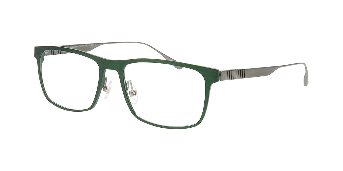 Prodesign Proflex 3 9531 Rectangle Matte Dark Green Eyeglasses ...