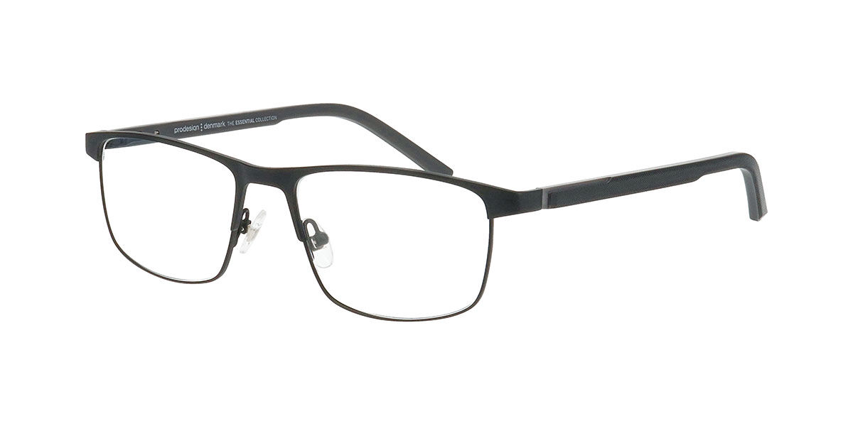 Prodesign Step 1 6031 Carré Matte Dark Black lunettes | SmartBuyGlasses ...