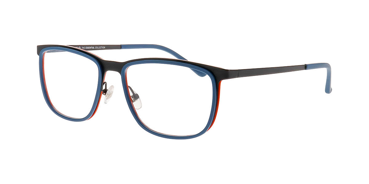 Prodesign Triple 2 9021 Cuadrado Blue/Black/Red lentes | SmartBuyGlasses US