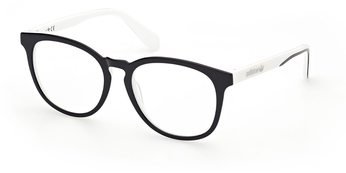 Adidas Originals OR5019-F Asian Fit 005 Square Black Eyeglasses ...