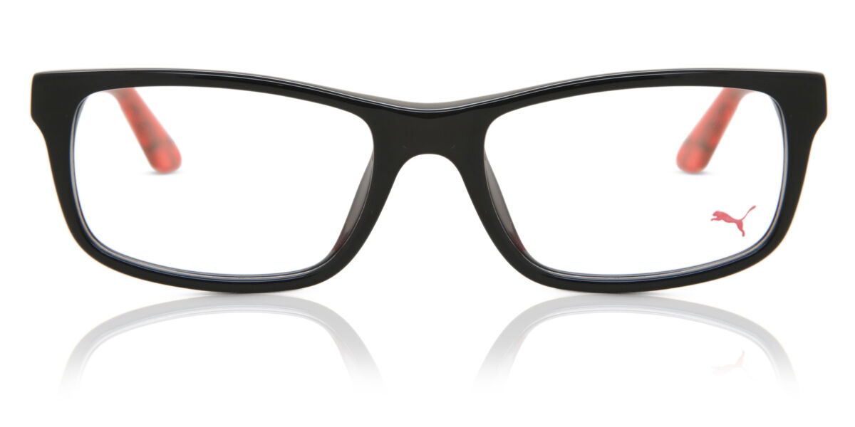 Puma PJ0009O Kids 001 Eyeglasses in Black | SmartBuyGlasses USA