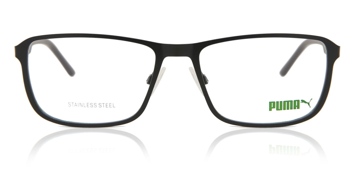 Puma PU0391O 001 Eyeglasses in Black | SmartBuyGlasses USA