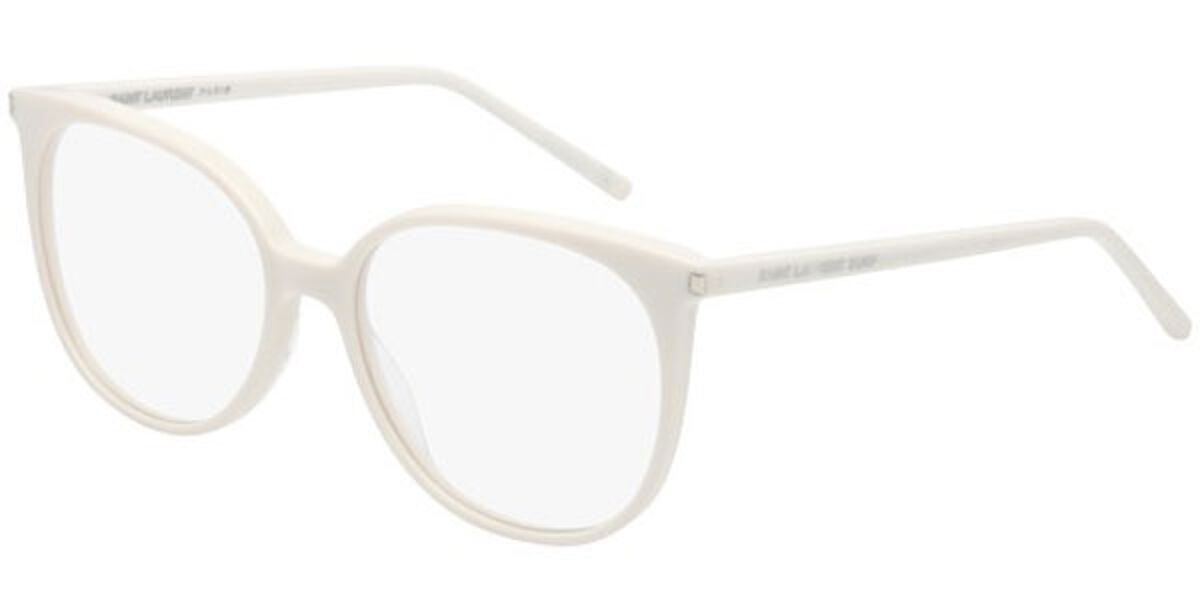 Saint Laurent SL 39 SURF 001 Eyeglasses in White | SmartBuyGlasses USA