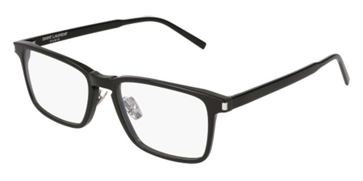 Saint Laurent SL 187 SLIM 001 Glasses Black | VisionDirect Australia