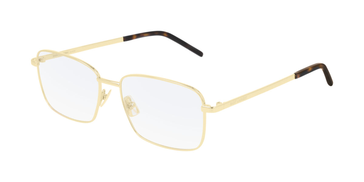 Saint Laurent SL 330 003 Glasses Gold | VisionDirect Australia