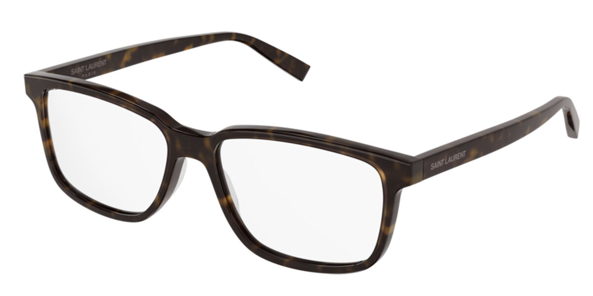Saint Laurent SL 458 008 Eyeglasses in Shiny Light Grey ...