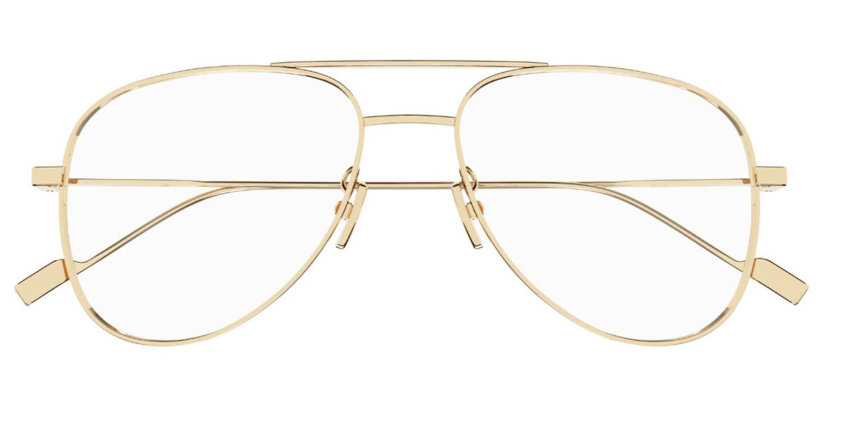Saint Laurent CLASSIC 11 YSL 002 Eyeglasses in Shiny Silver ...