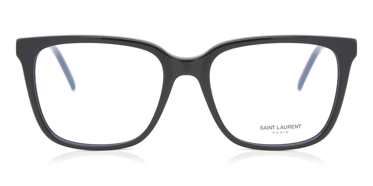 Saint Laurent SL M102 002 Eyeglasses in Shiny Black | SmartBuyGlasses USA