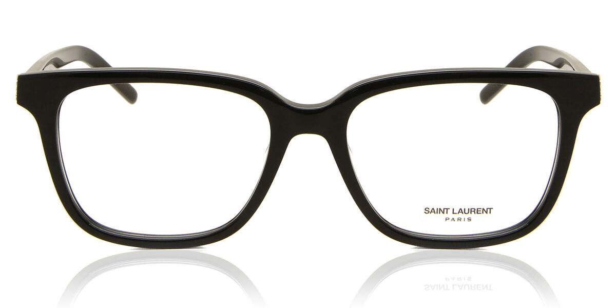 Saint Laurent SL M110 005 Eyeglasses in Shiny Black | SmartBuyGlasses USA