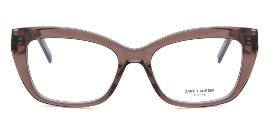 Saint Laurent SL M117 003 Glasses Brown | VisionDirect Australia
