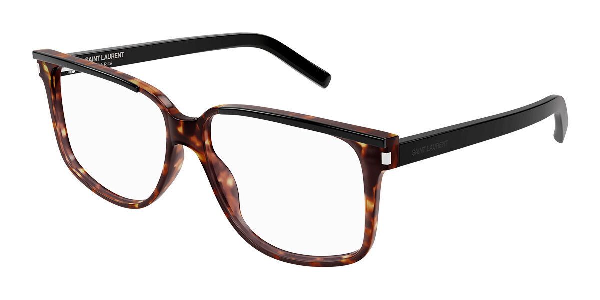 Saint Laurent SL 599 OPT 001 Eyeglasses in Black/Tortoise ...
