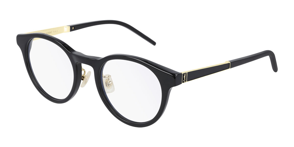 Saint Laurent SL M73/J Asian Fit 002 Eyeglasses in Black ...