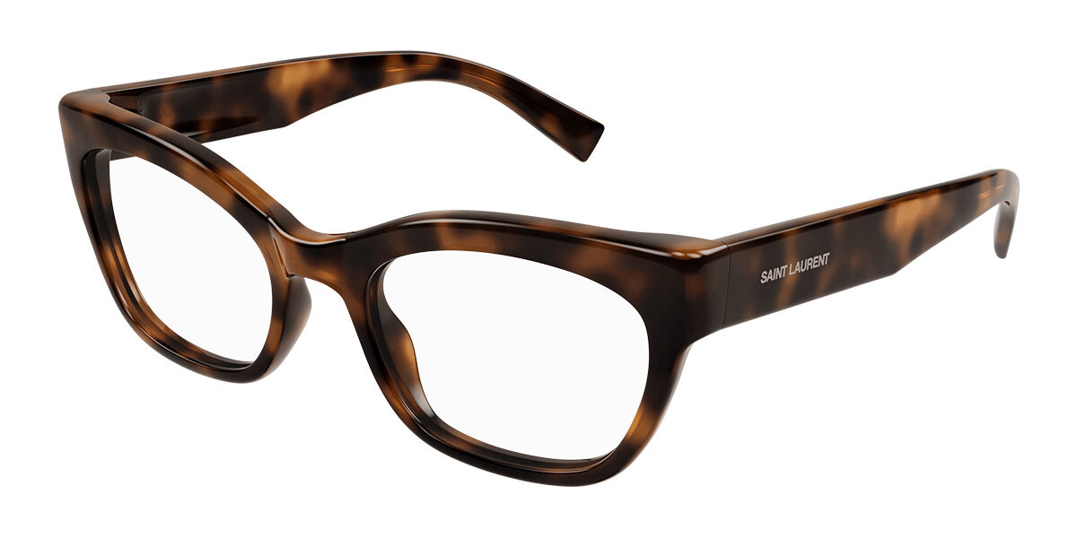 Saint Laurent SL 643 007 Glasses Dark Tortoise | VisionDirect Australia