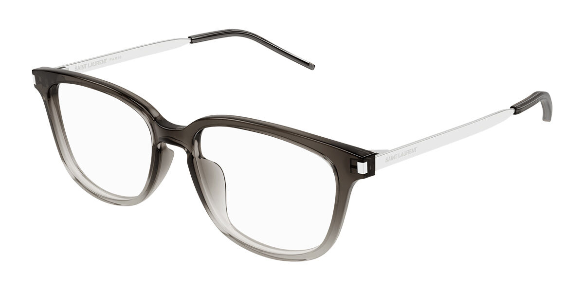 Saint Laurent SL 648/F Asian Fit 001 Glasses Black | VisionDirect Australia